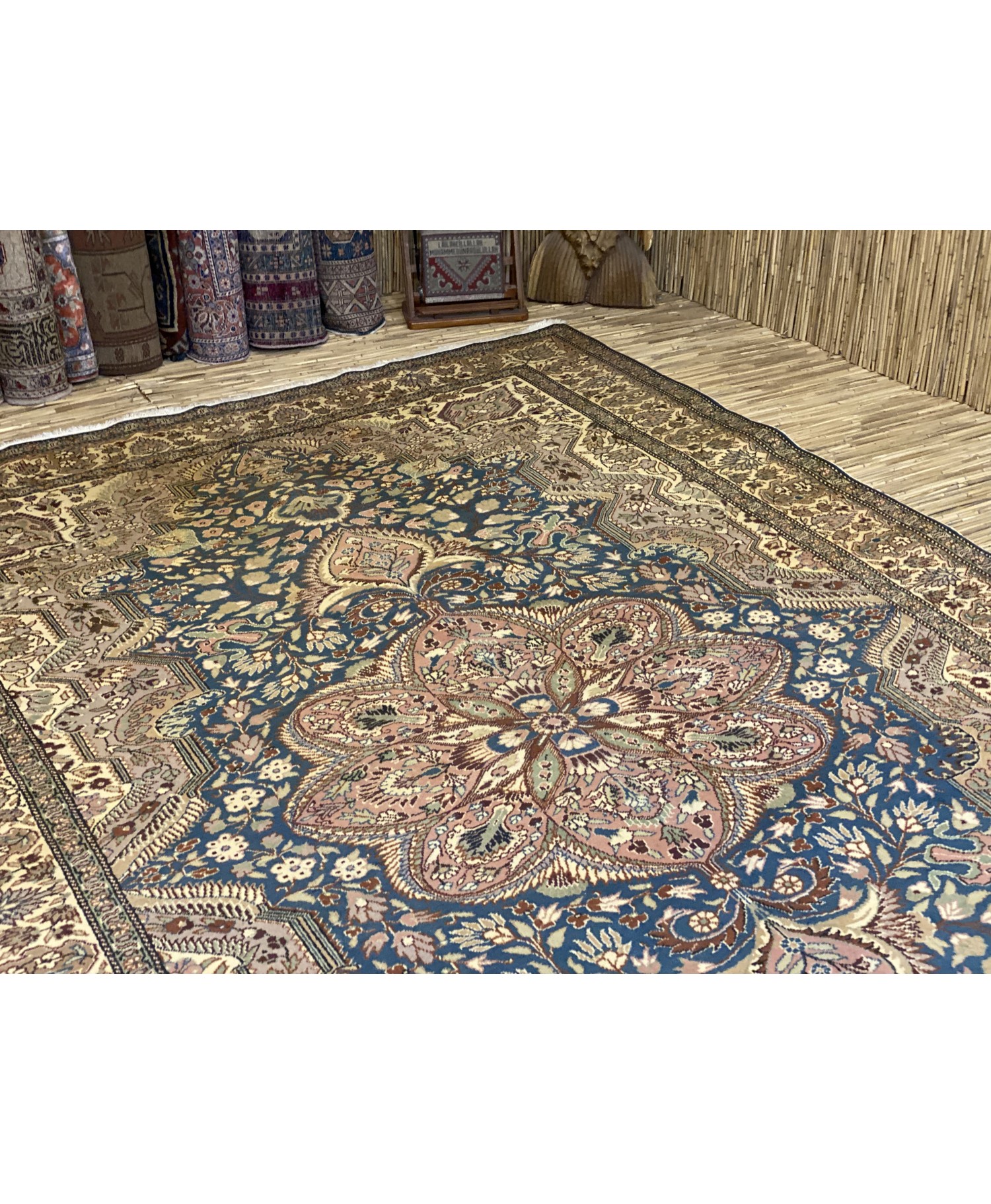 Turkish Kayseri Handmade Wool on Cotton Carpet – FREE SHIPPING..!
