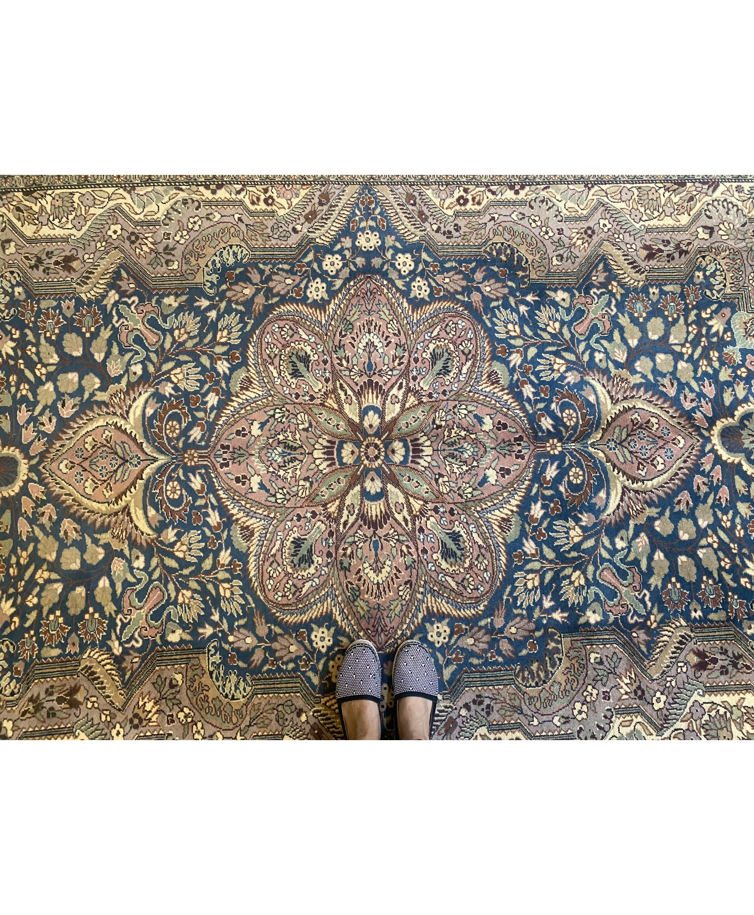 Turkish Kayseri Handmade Wool on Cotton Carpet – FREE SHIPPING..!