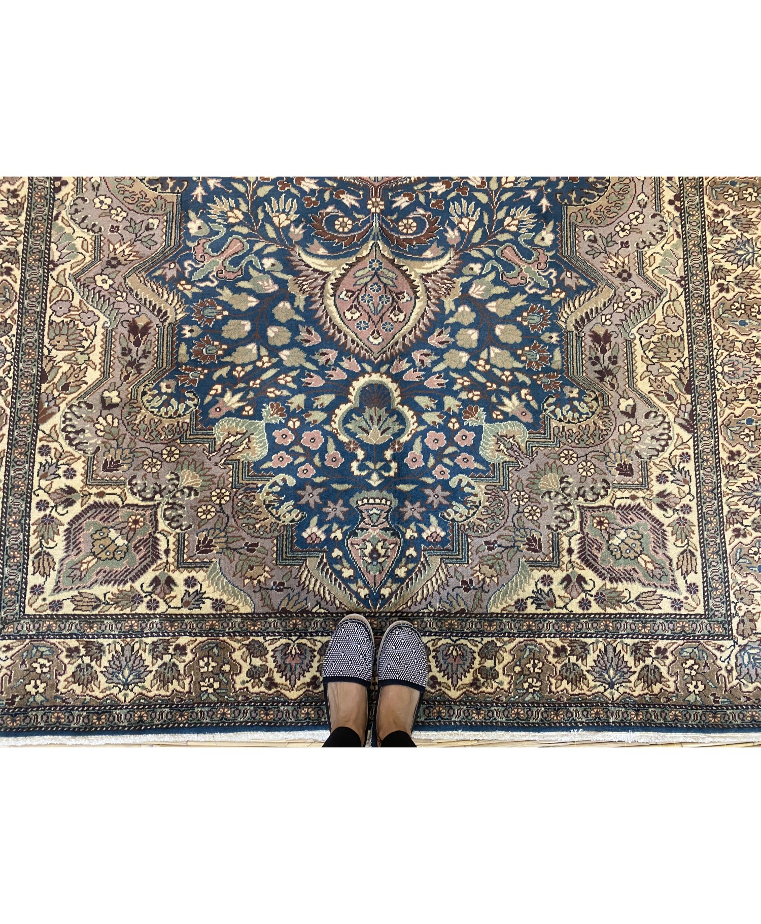 Turkish Kayseri Handmade Wool on Cotton Carpet – FREE SHIPPING..!