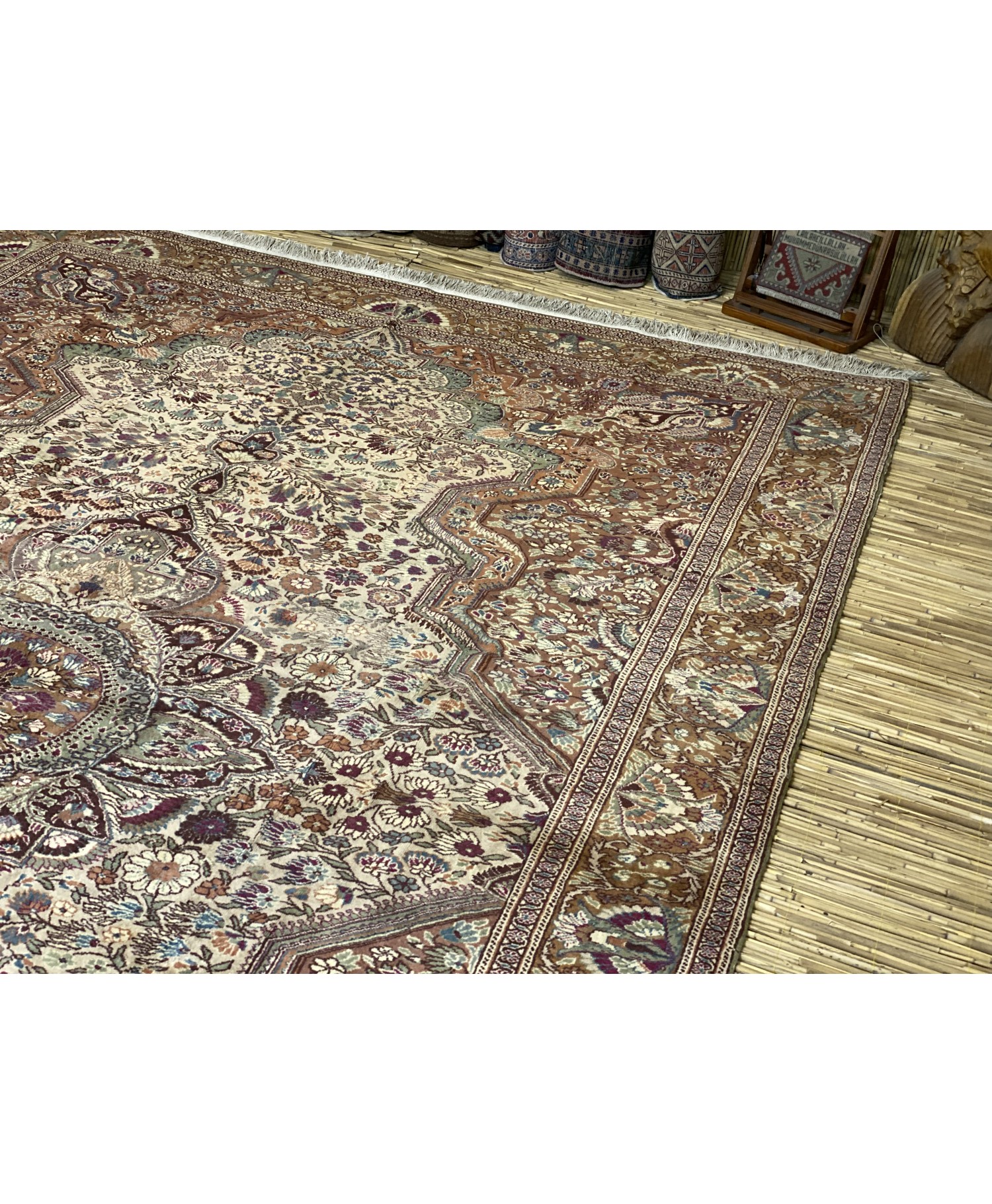 Turkish Kayseri Handmade Wool on Cotton Carpet – FREE SHIPPING..!